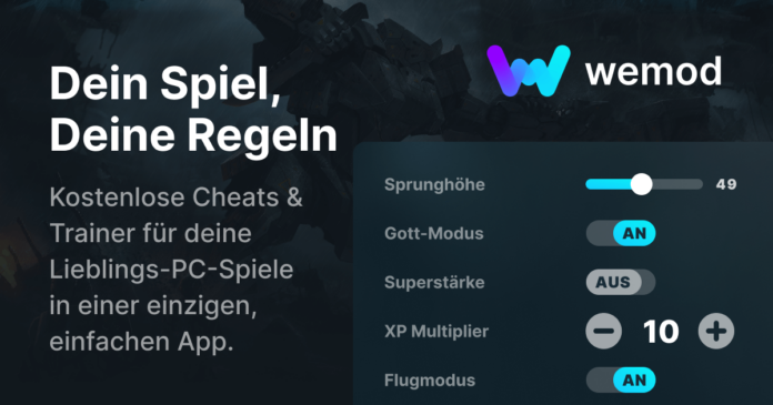 WeMod – PC Spiele Cheats, Trainer und Mods in einer einzigen App ...